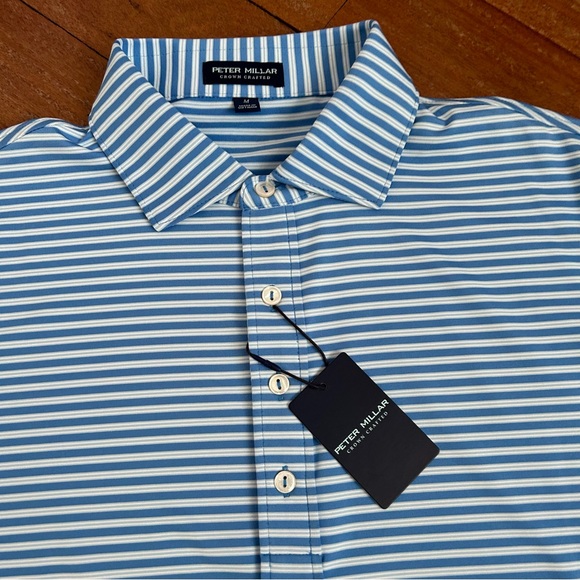 Peter Millar | Shirts | Peter Millar Nwt Crown Crafted Striped Polo ...